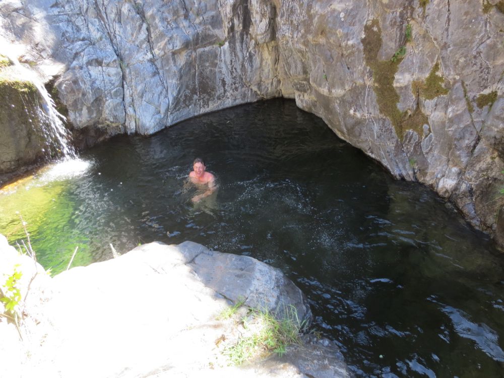 Upper Hot Spring Canyon Falls - The Hikers Way
